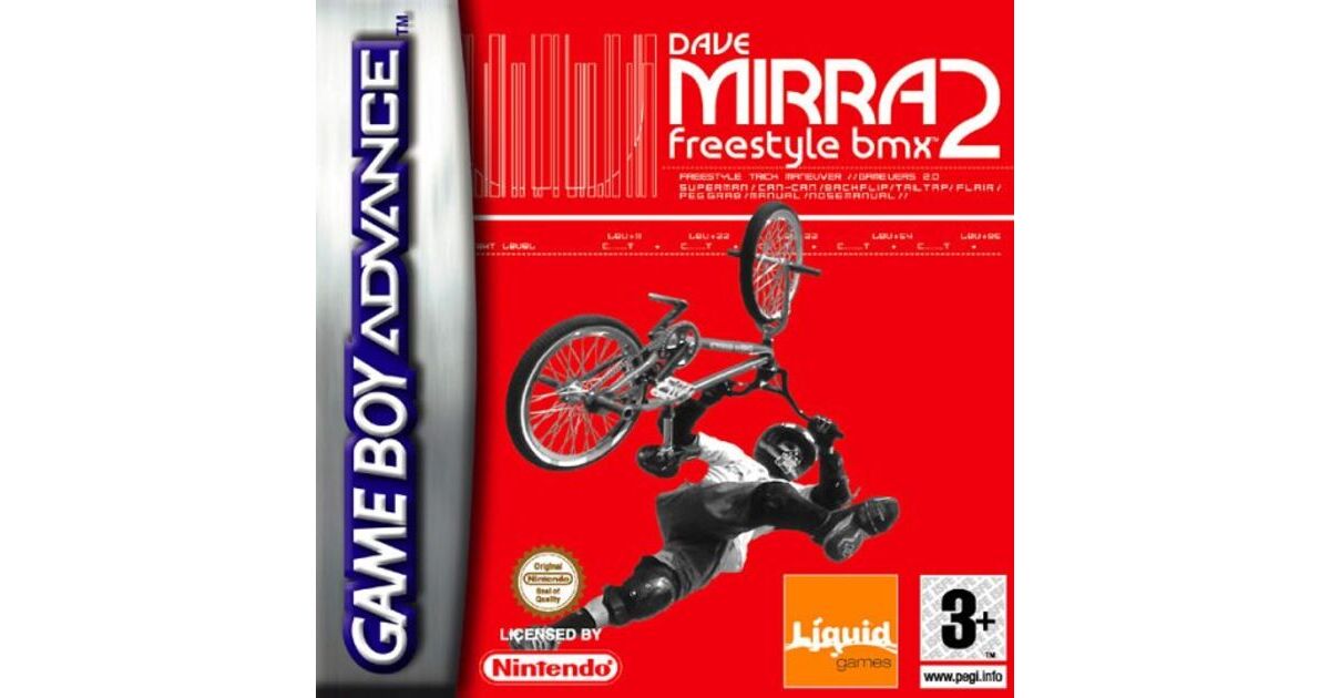Dave Mirra Freestyle BMX 2 (Game Boy Advance)
