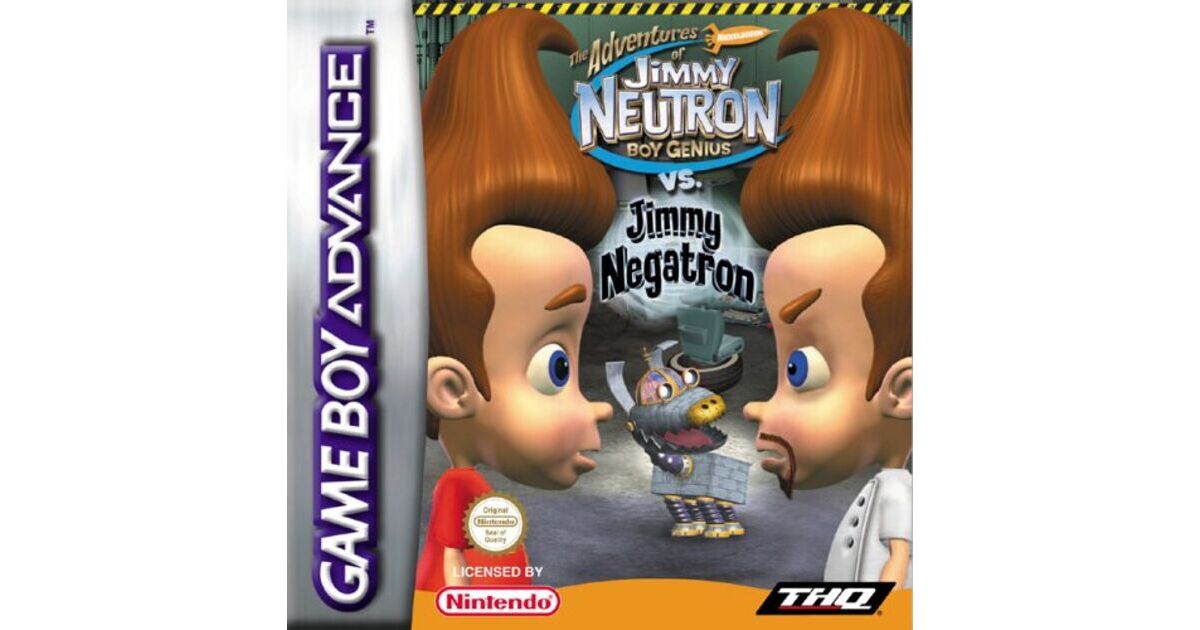 Jimmy Neutron vs. Jimmy Negatron (Game Boy Advance)
