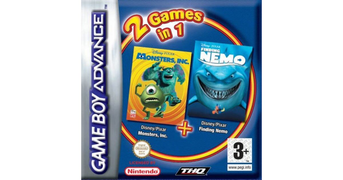Monsters Inc. + Finding Nemo (Game Boy Advance)