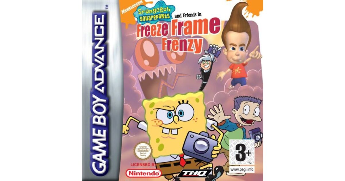 SpongeBob SquarePants and Friends: Freeze Frame Frenzy (Game Boy Advance)
