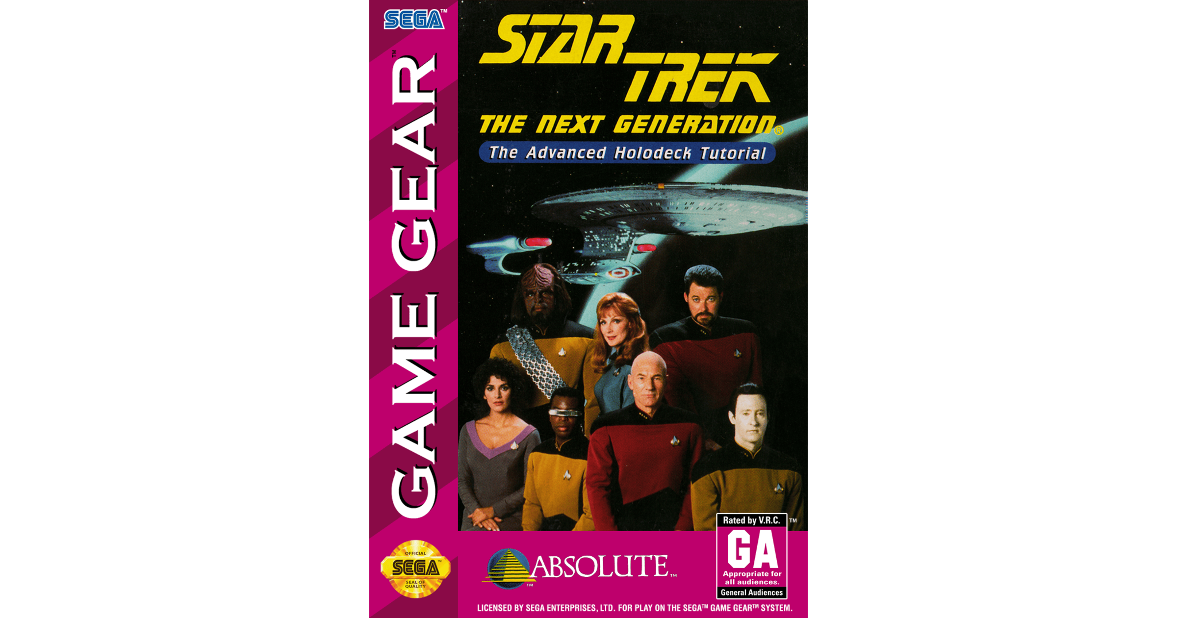 Star Trek: The Next Generation - The Advanced Holodeck Tutorial (Game Gear)