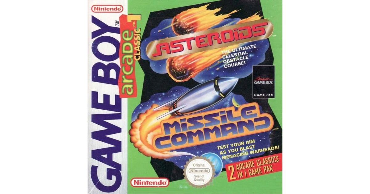 Arcade Classic 1: Asteroids and Missile Command (Game Boy)