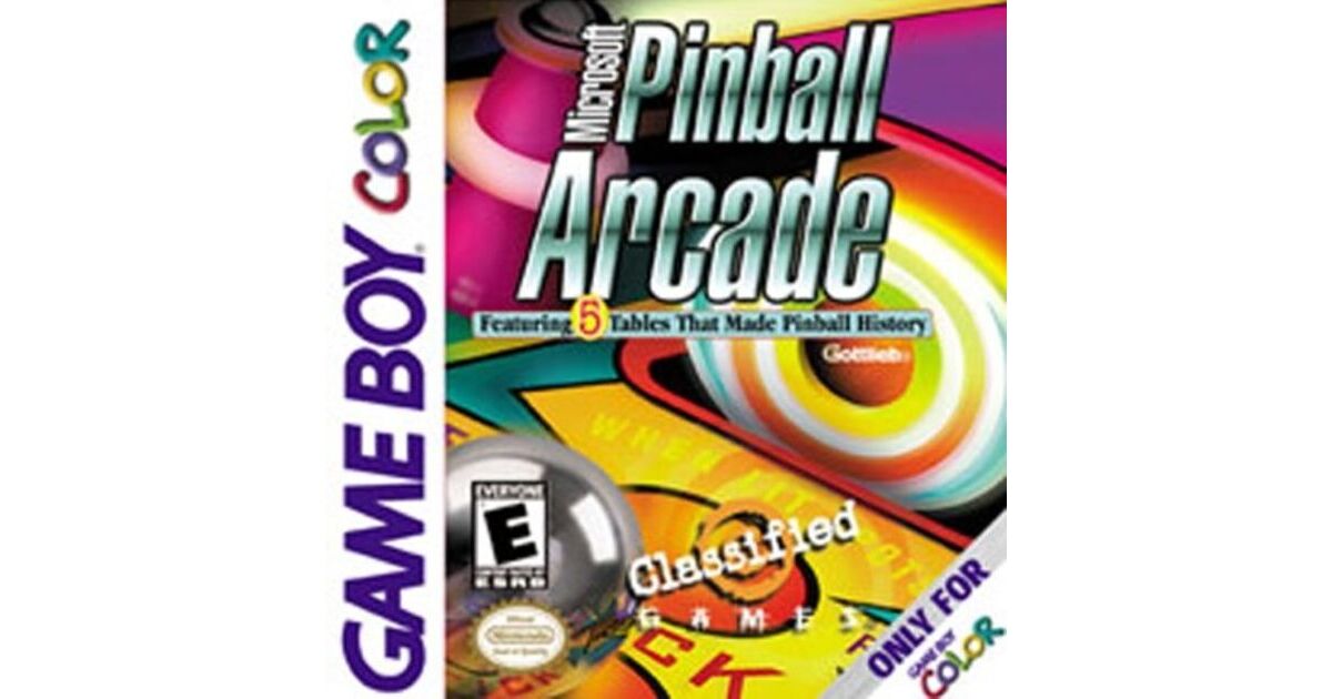 Microsoft Pinball Arcade (Game Boy Color)