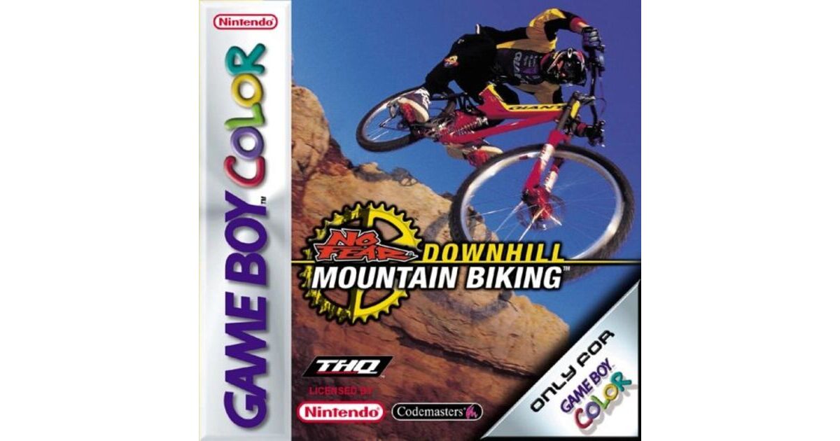 No Fear Downhill Mountain Biking Game Boy Color