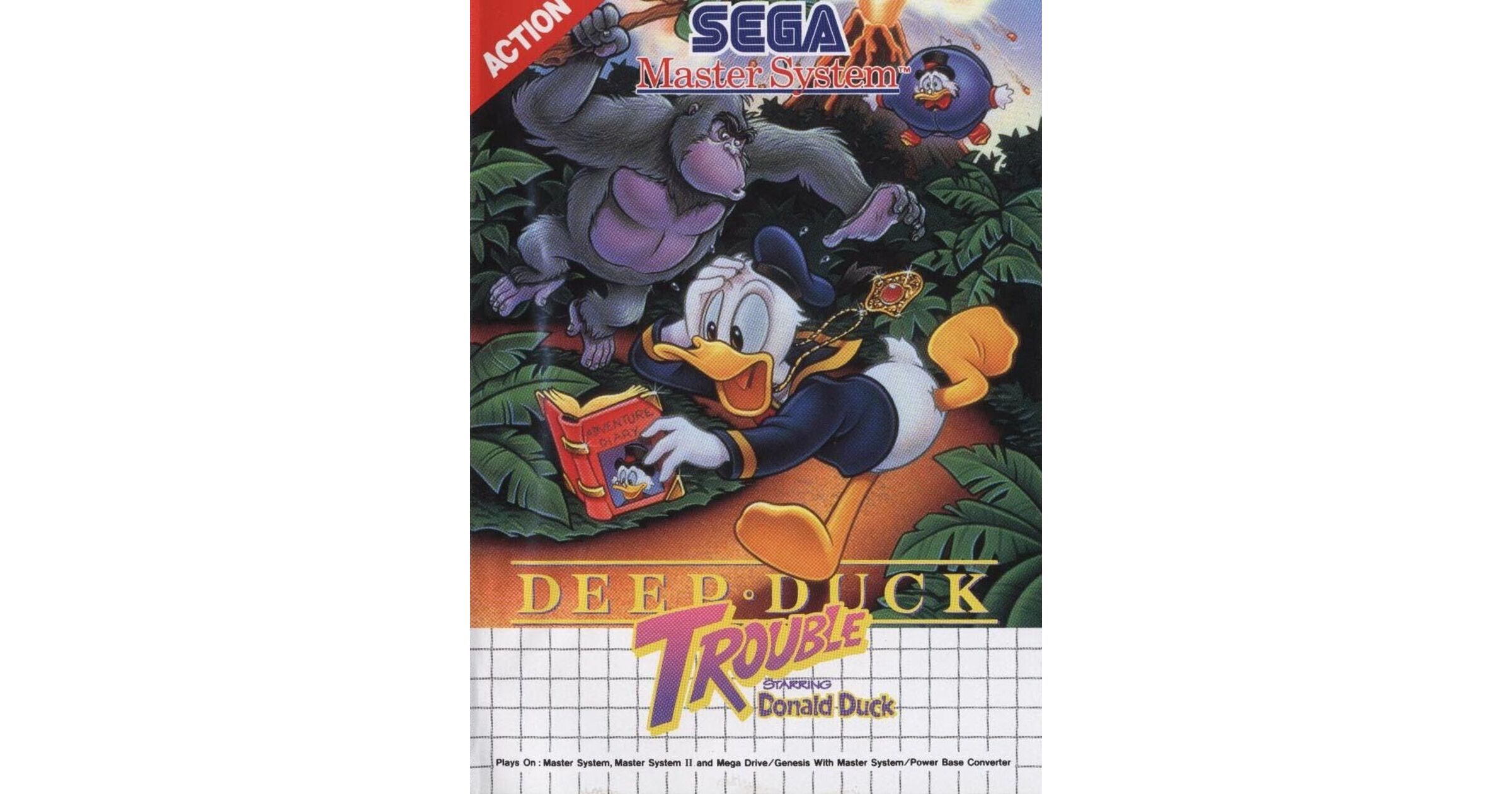 Deep Duck Trouble Starring Donald Duck (Master System)