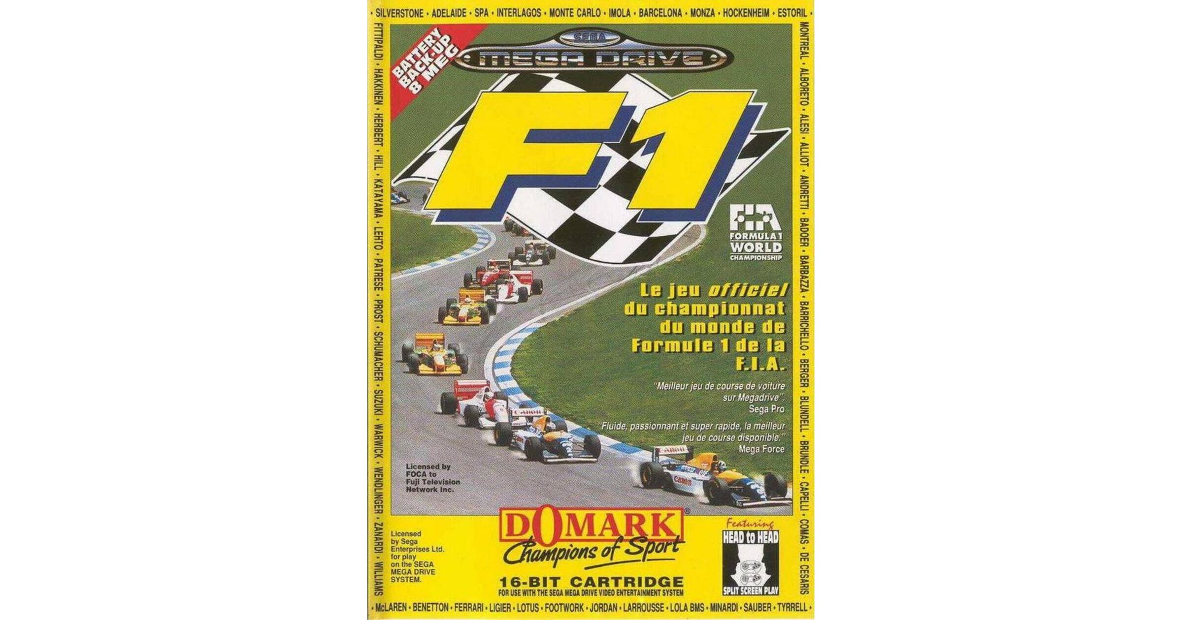 F1 (Mega Drive)
