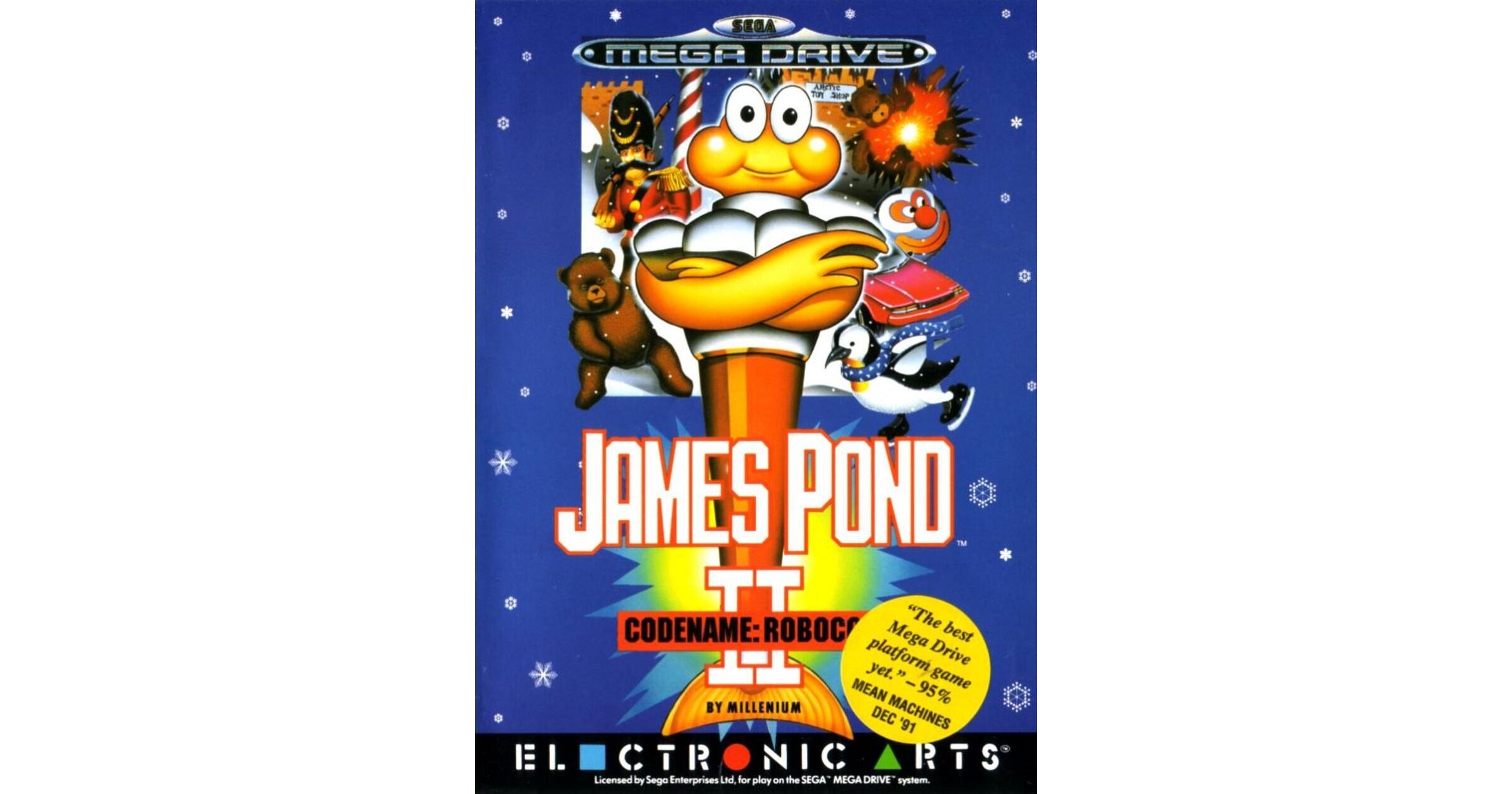 James Pond 2: Codename RoboCod (Mega Drive)