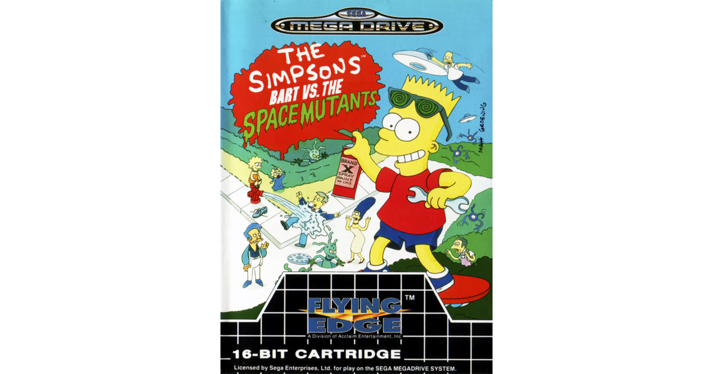 The Simpsons: Bart vs. the Space Mutants (Mega Drive)