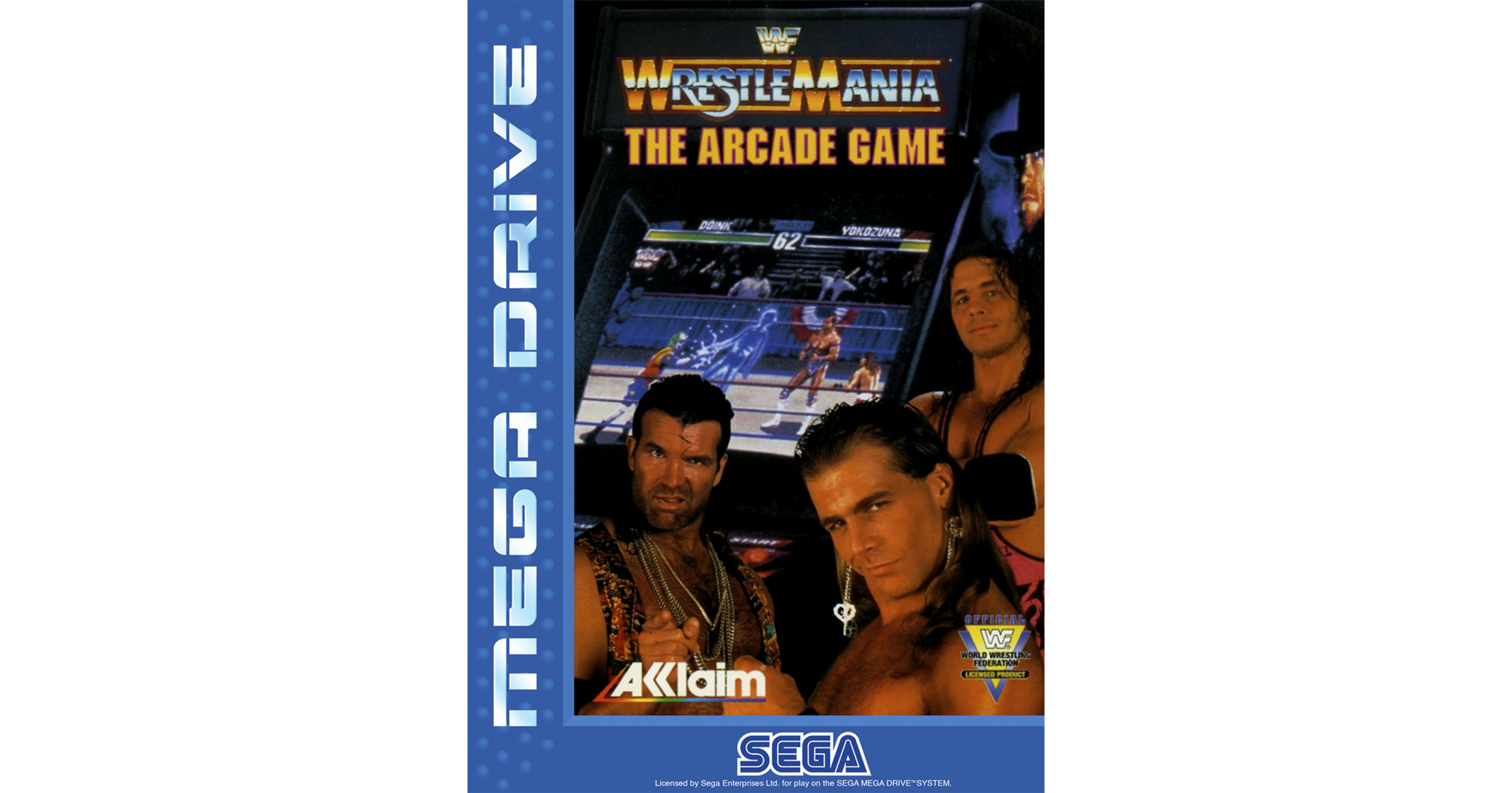 WWF WrestleMania: The Arcade Game (Mega Drive)