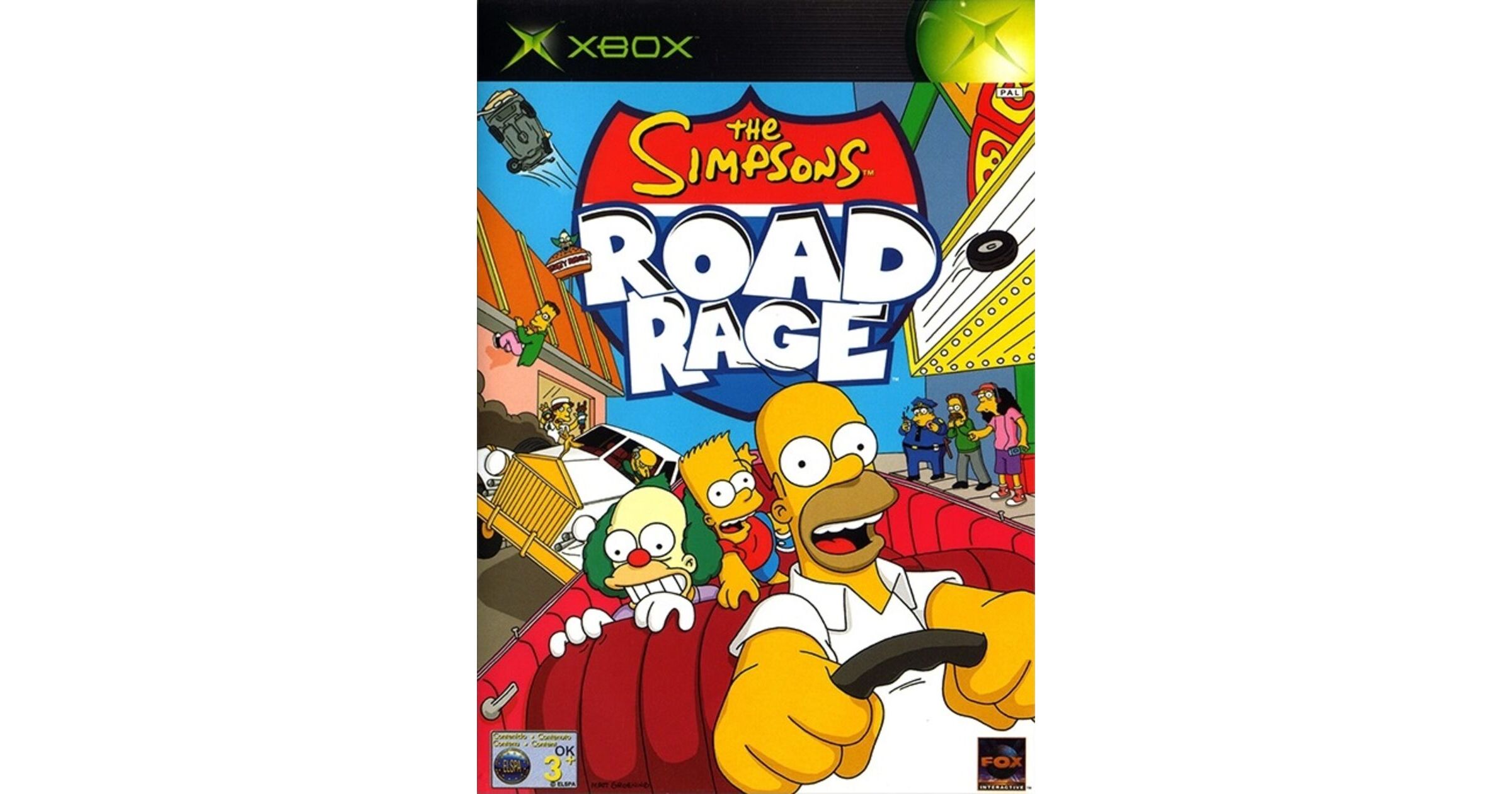 The Simpsons: Road Rage (Xbox)