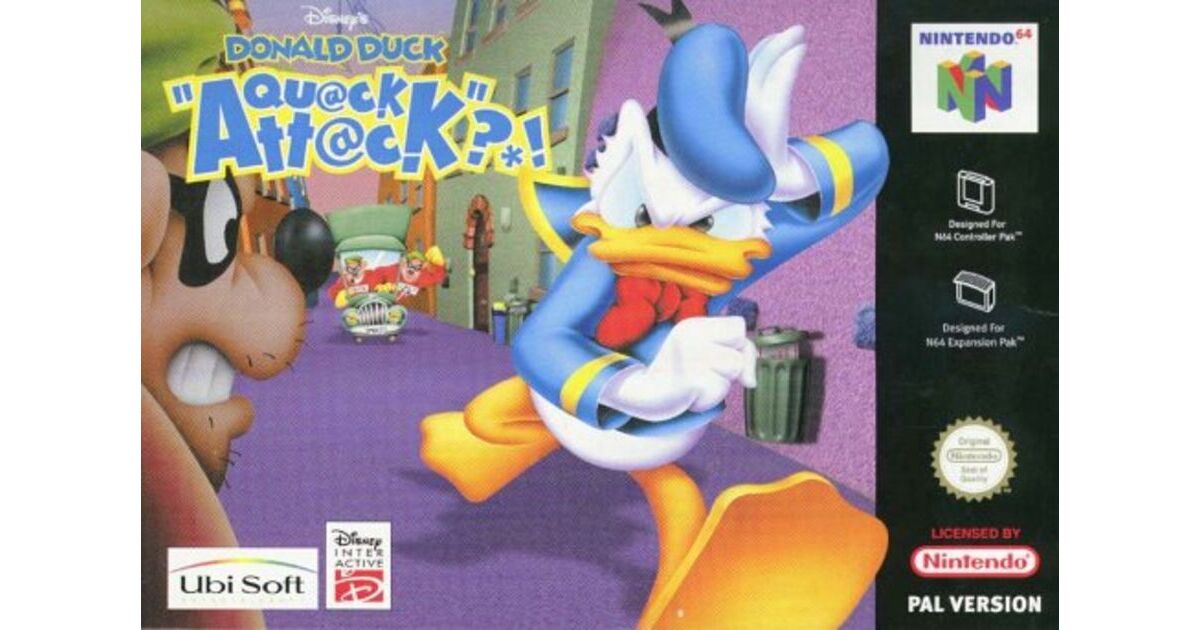 Donald Duck: Quack Attack (N64)