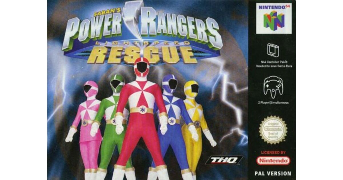 Power Rangers: Lightspeed Rescue (N64)