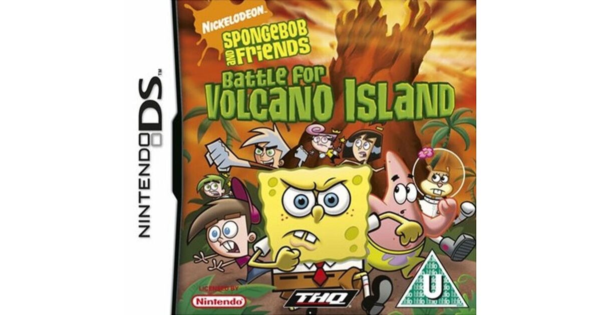 SpongeBob SquarePants and Friends: Battle for Volcano Island (DS)