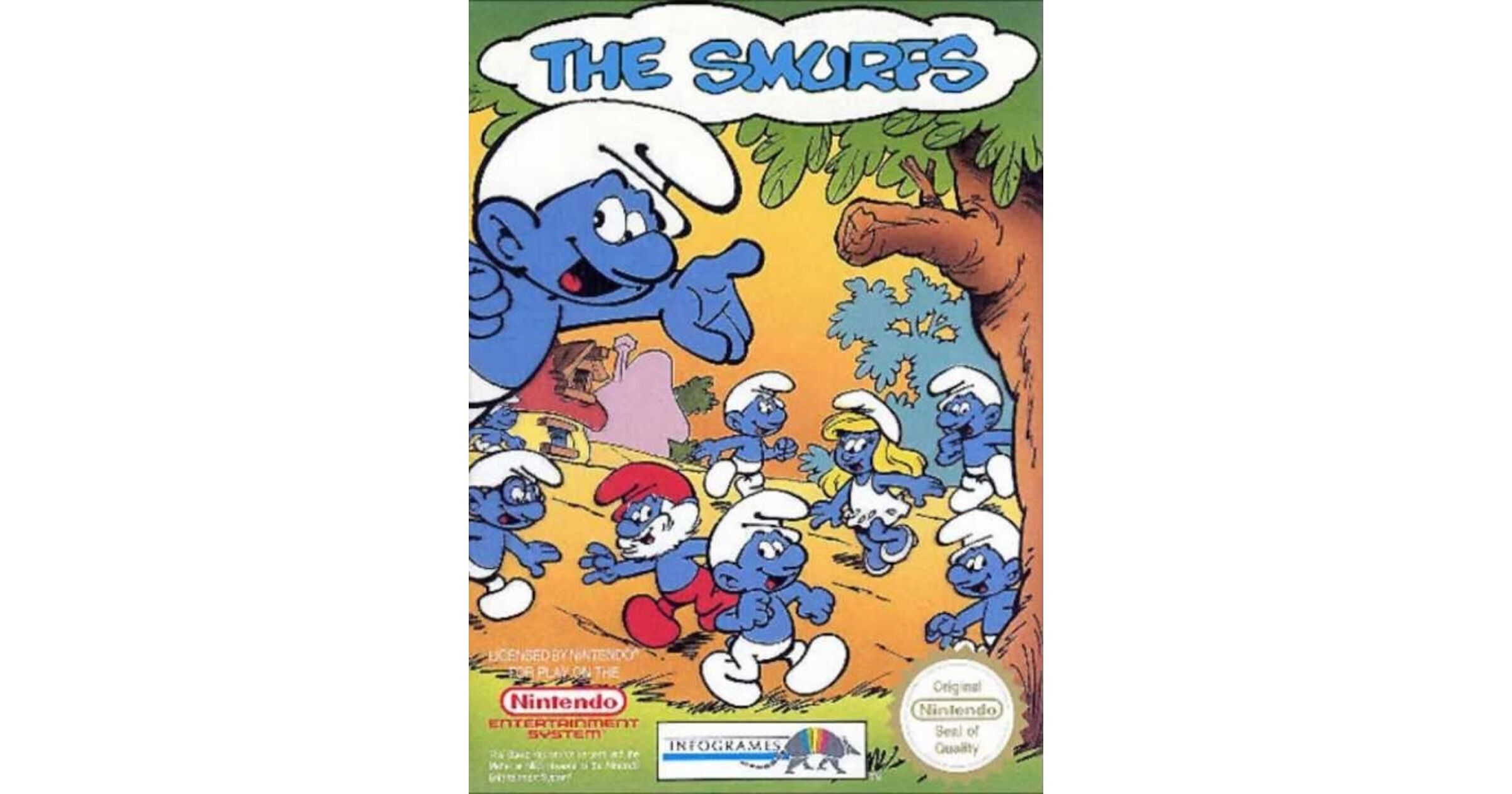 The Smurfs Nes