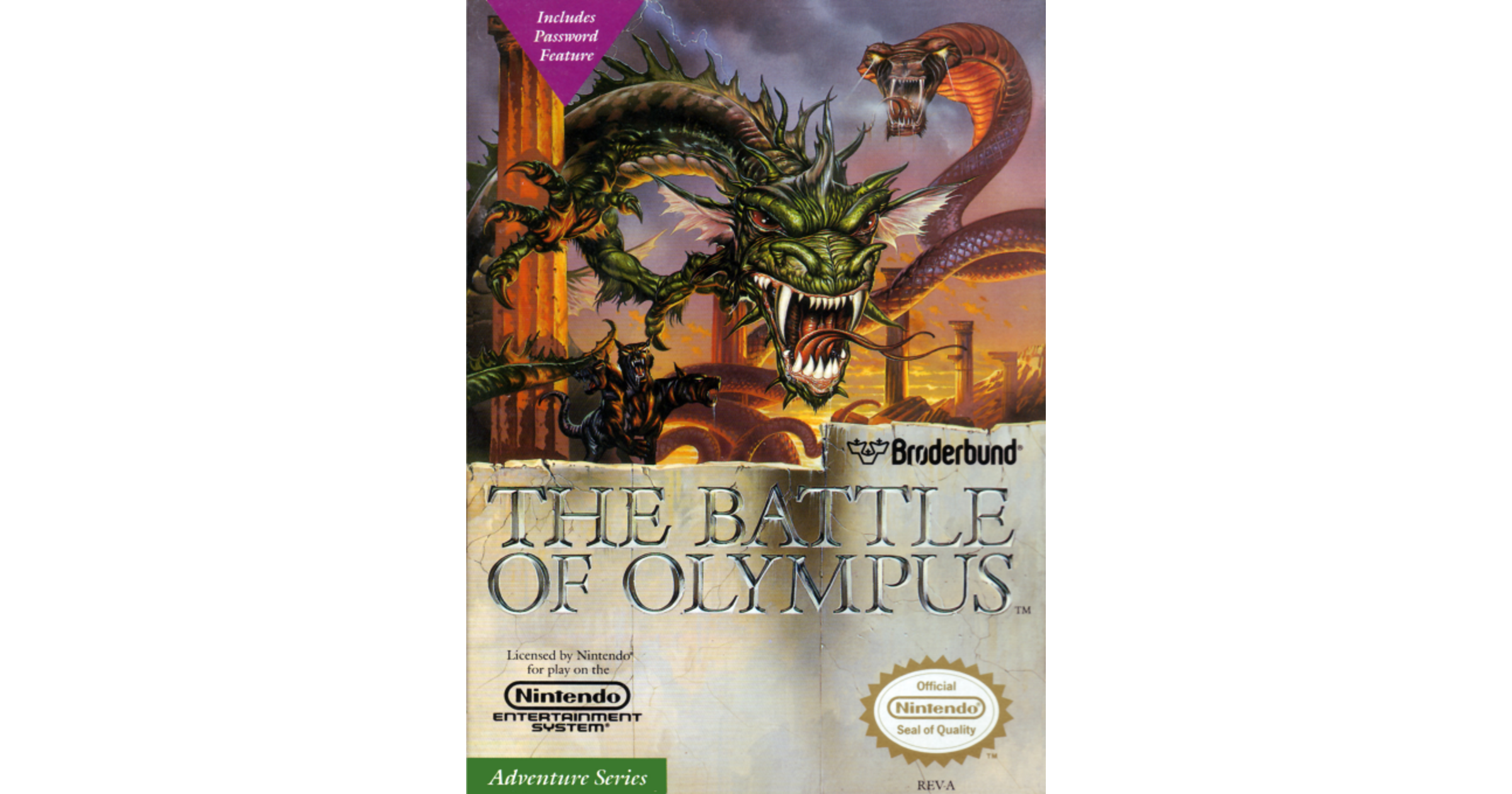 The Battle of Olympus (NES)