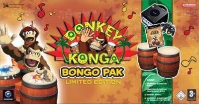 Donkey Konga Bongos Controller (GameCube)