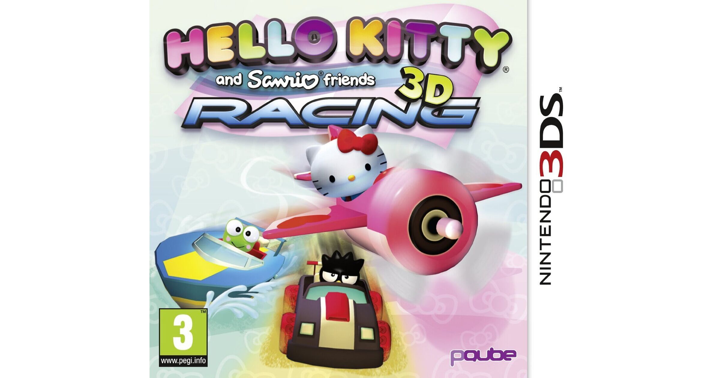 Hello Kitty And Sanrio Friends 3D Racing (3DS)