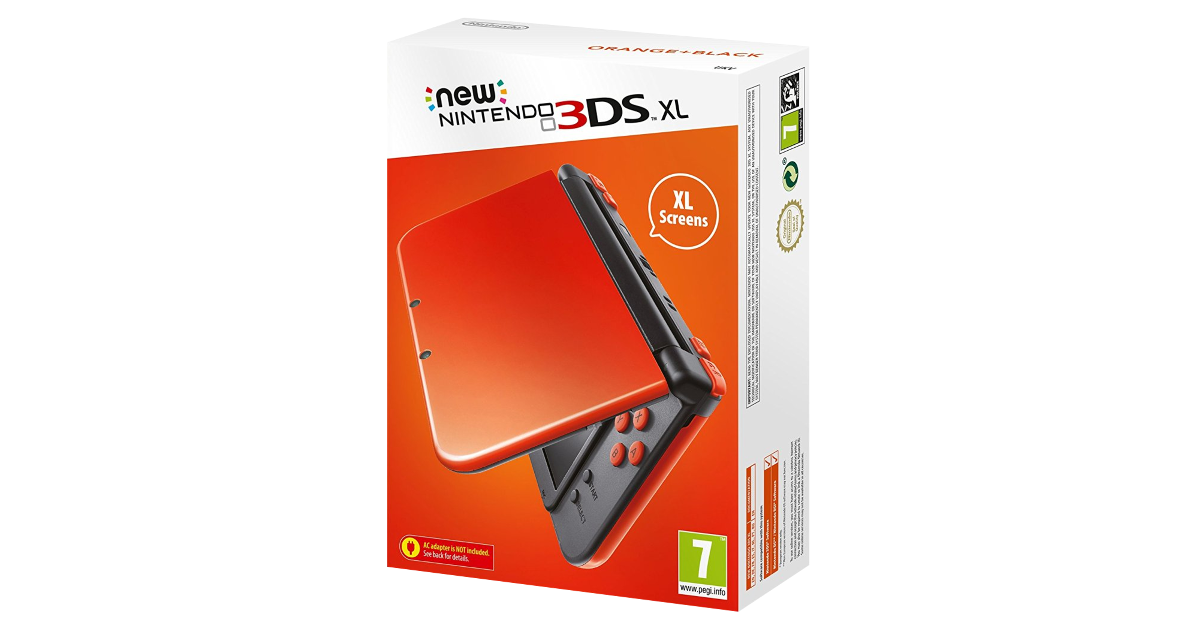 New Nintendo 3DS XL Console [Black/Orange]