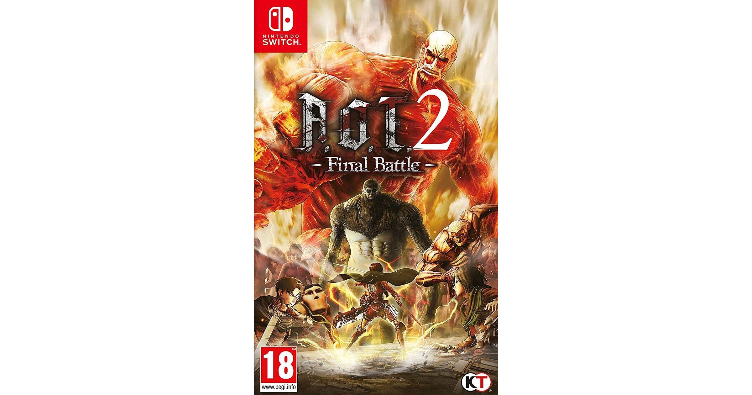 A.O.T. Attack on Titan 2: Final Battle (Switch)