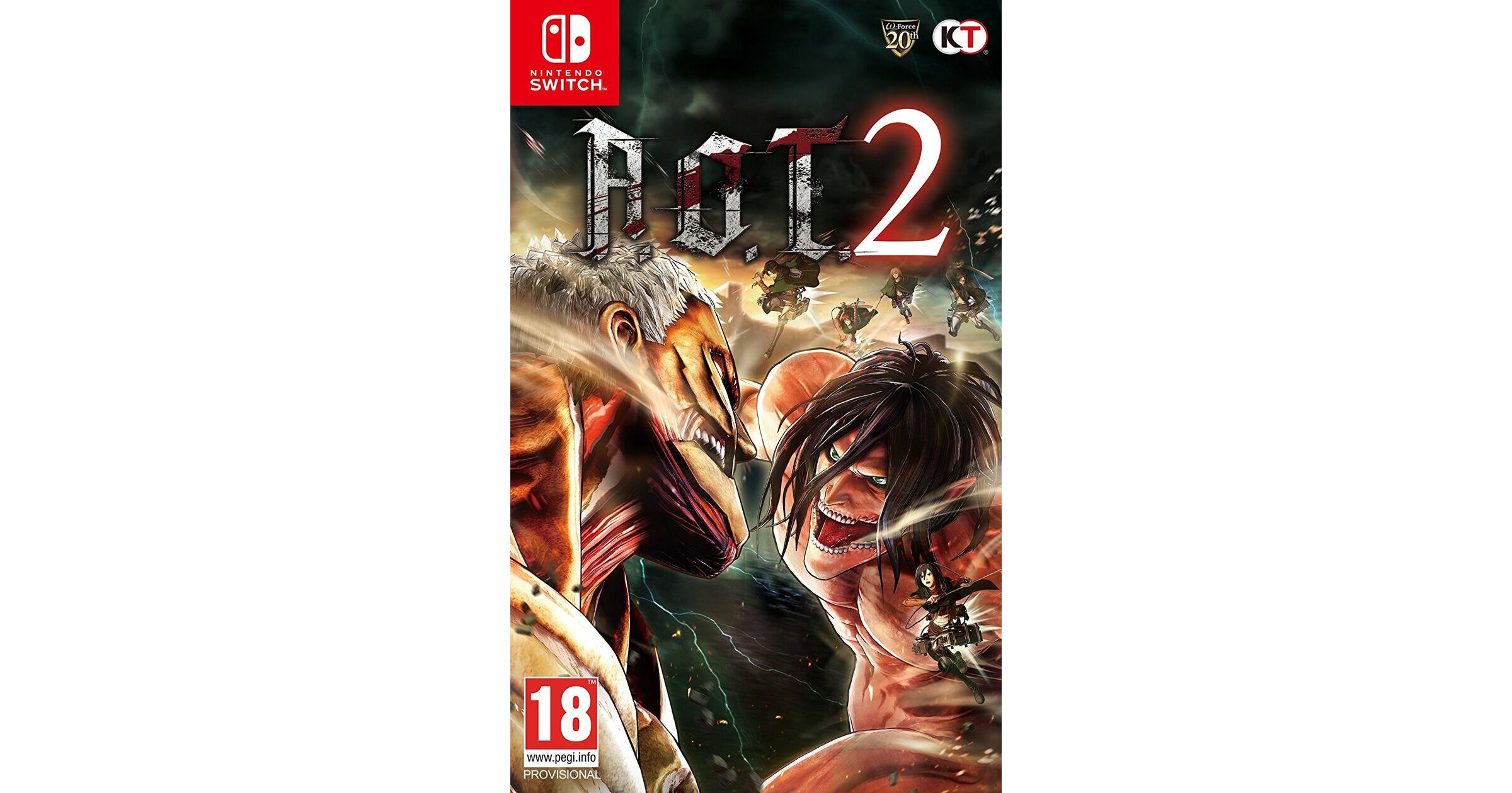 A.O.T. Attack on Titan 2 (Switch)