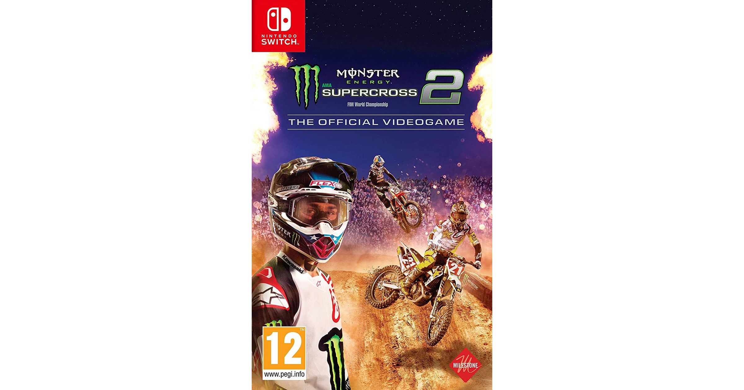 Monster Energy Supercross 2: The Official Videogame (Switch)