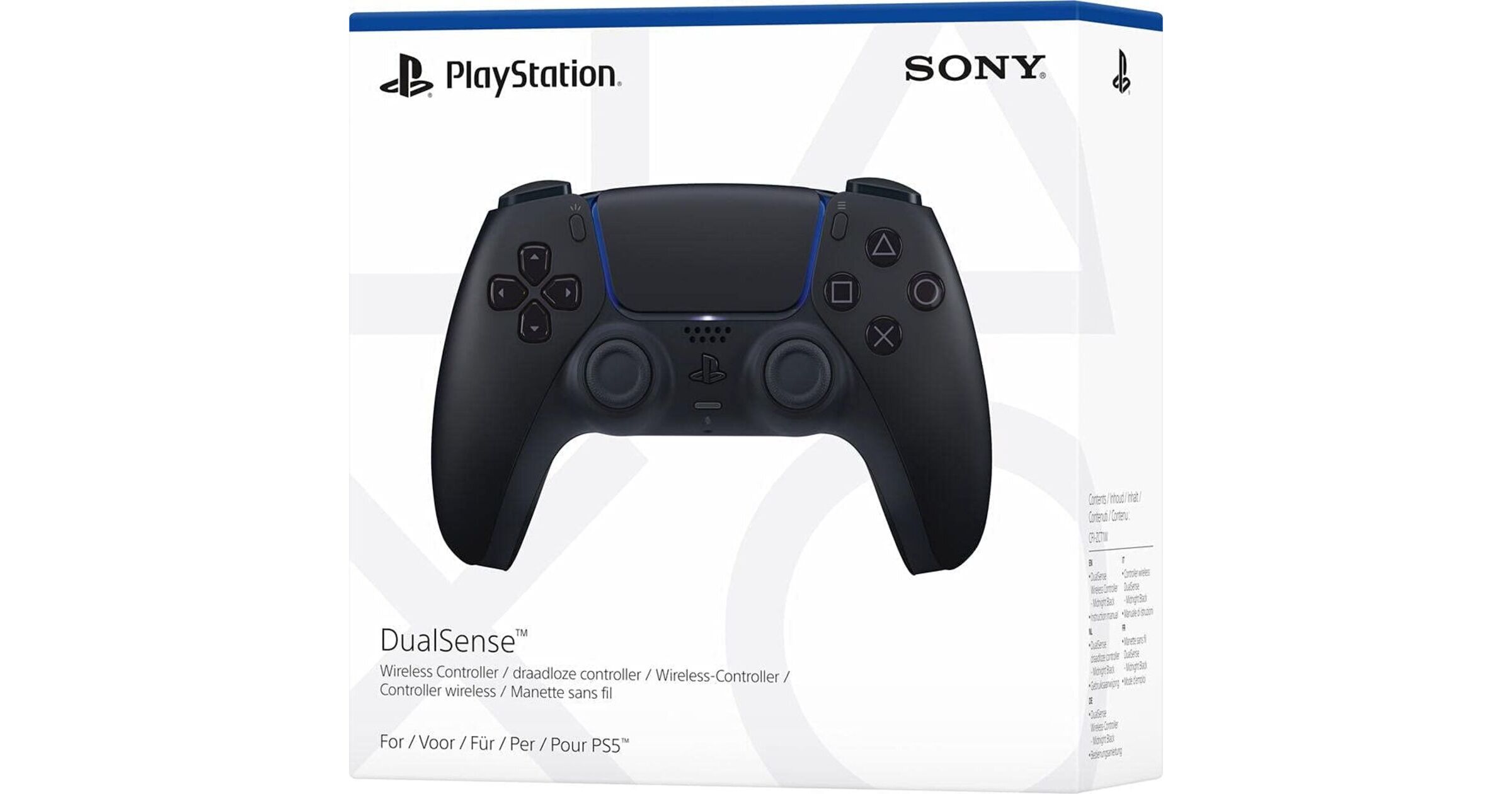 Official PS5 DualSense Controller - Midnight Black
