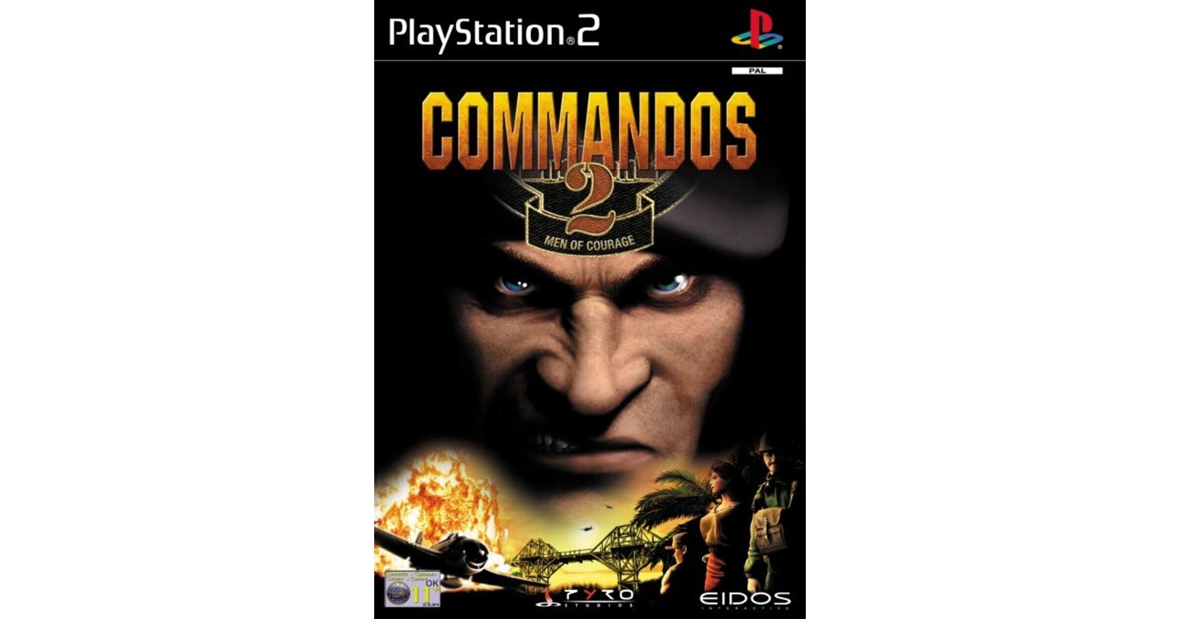 Commandos 2: Men of Courage (PlayStation 2)