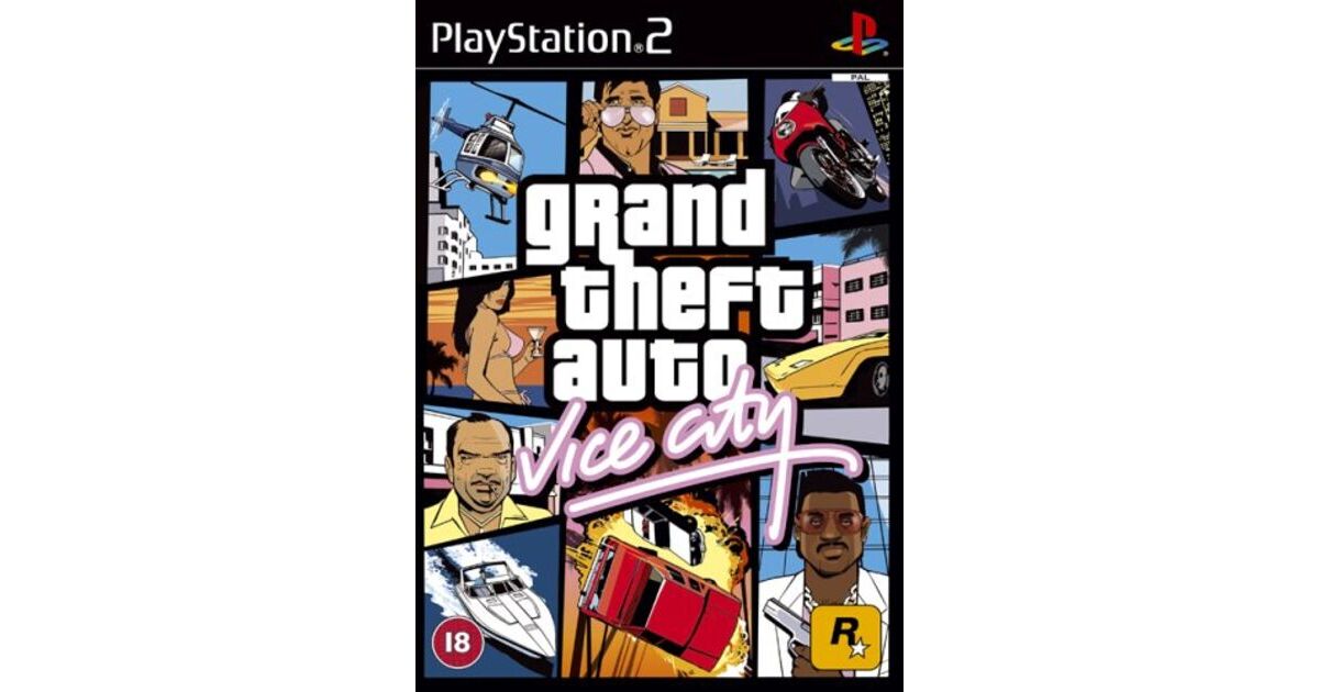 Grand Theft Auto: Vice City (PlayStation 2)