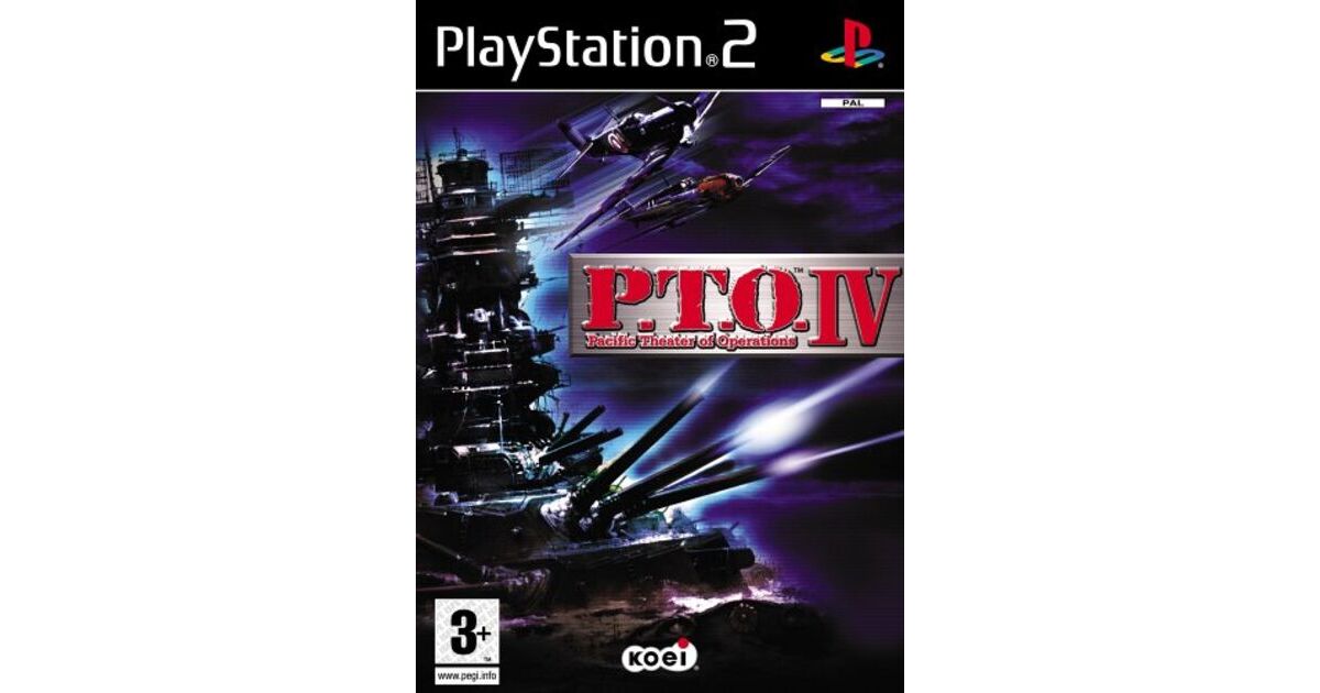 P.T.O. IV Pacific Theater of Operations (PlayStation 2)