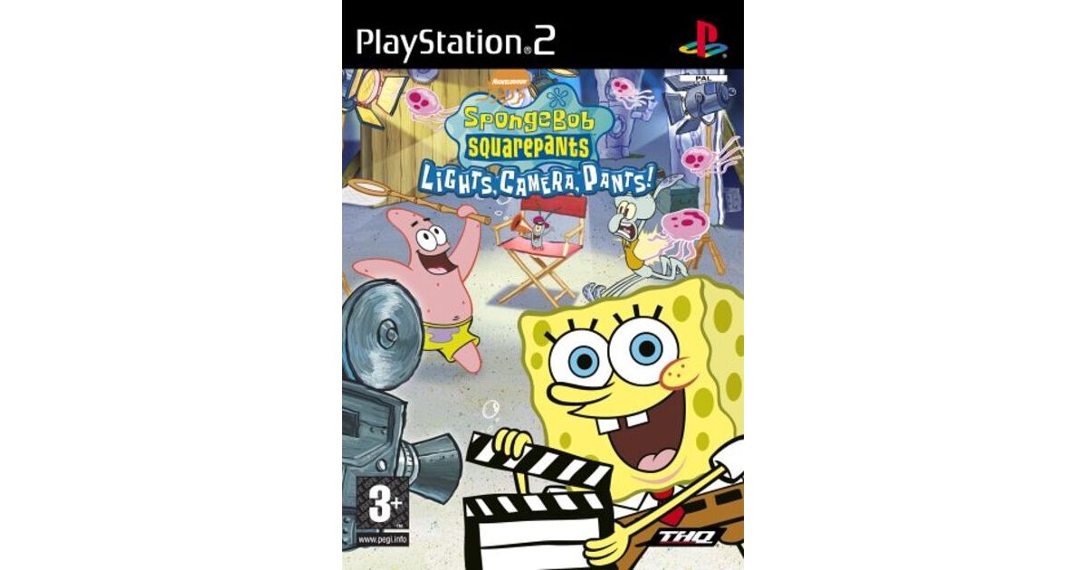 SpongeBob SquarePants: Lights Camera Pants (PlayStation 2)