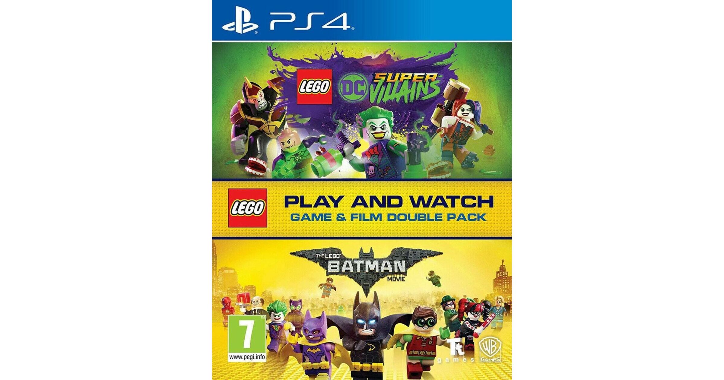 LEGO DC Super Villains & The LEGO Batman Movie Double Pack (PlayStation 4)