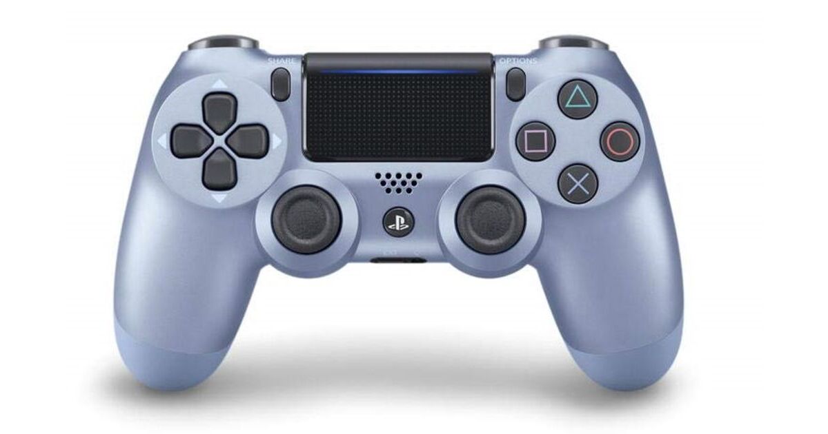 Official PS4 DualShock 4 Controller - Titanium Blue