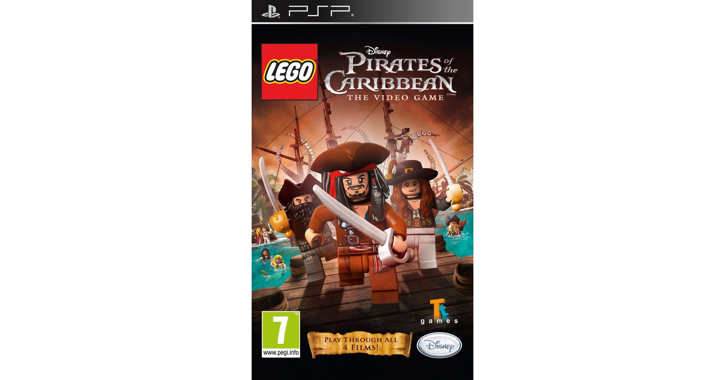 LEGO Pirates of the Caribbean: The Video Game (PSP)
