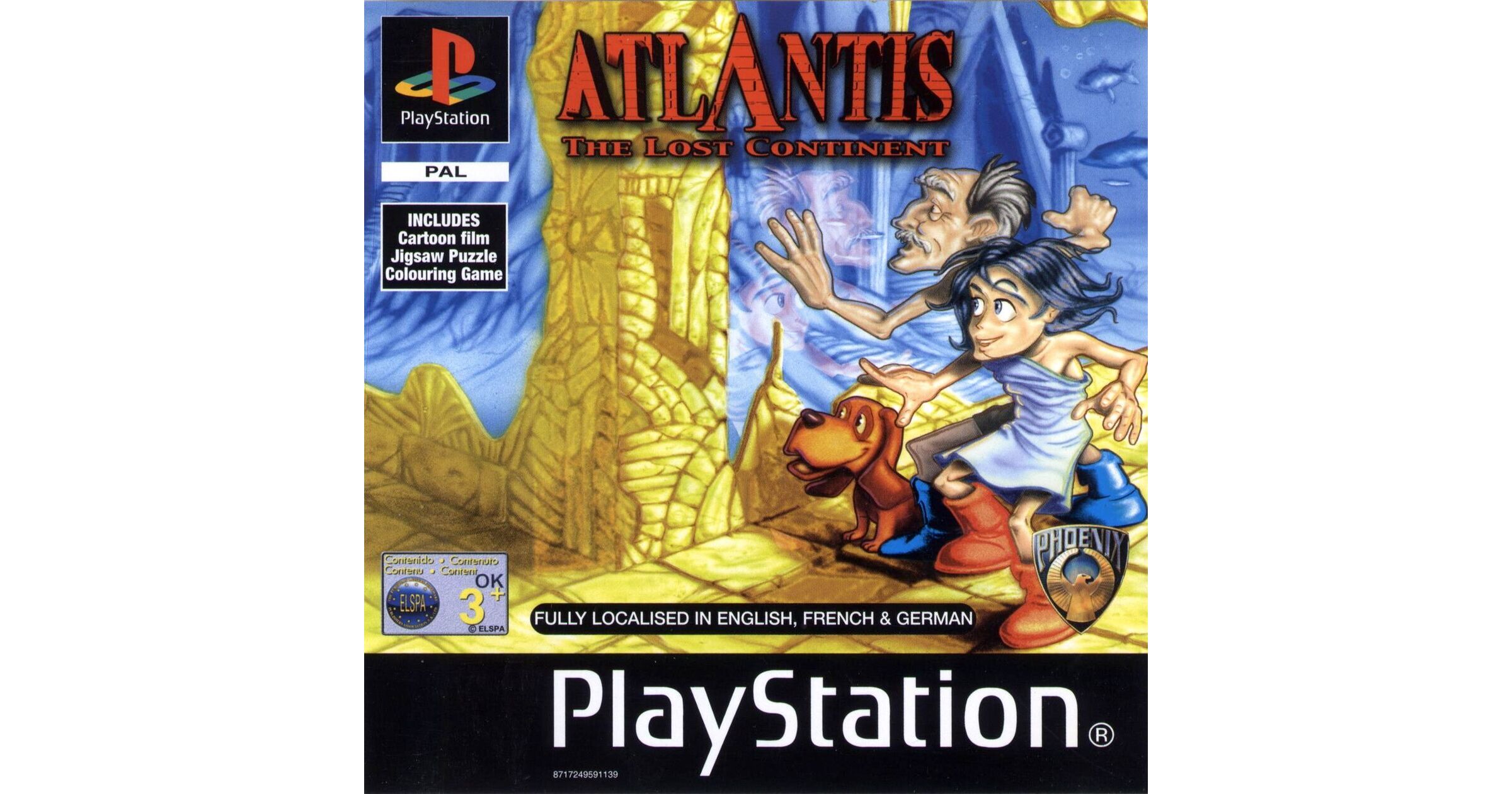 Atlantis: The Lost Continent (PlayStation 1)