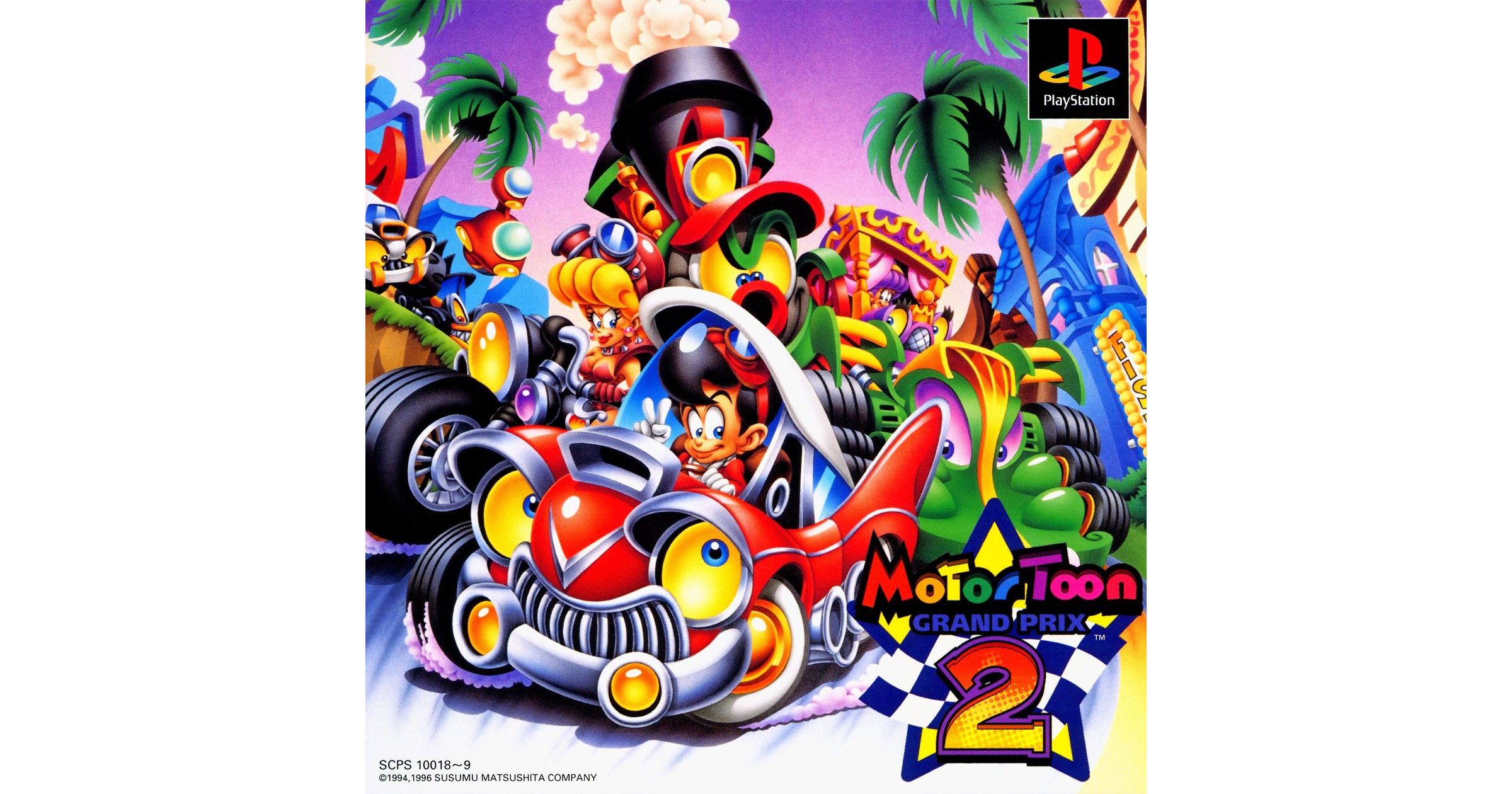 Motor Toon Grand Prix 2 (PlayStation 1)
