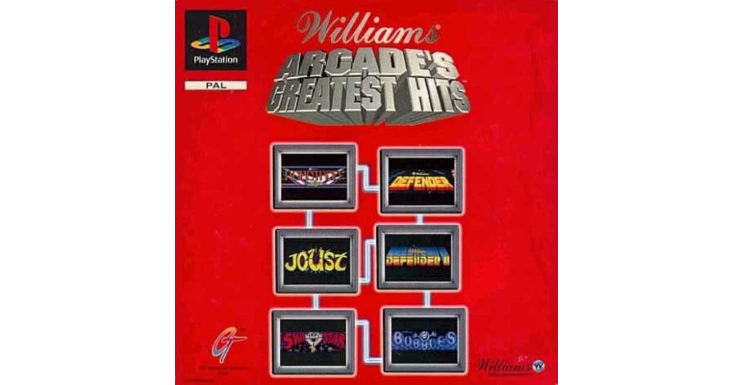 Williams Arcade's Greatest Hits (PlayStation 1)