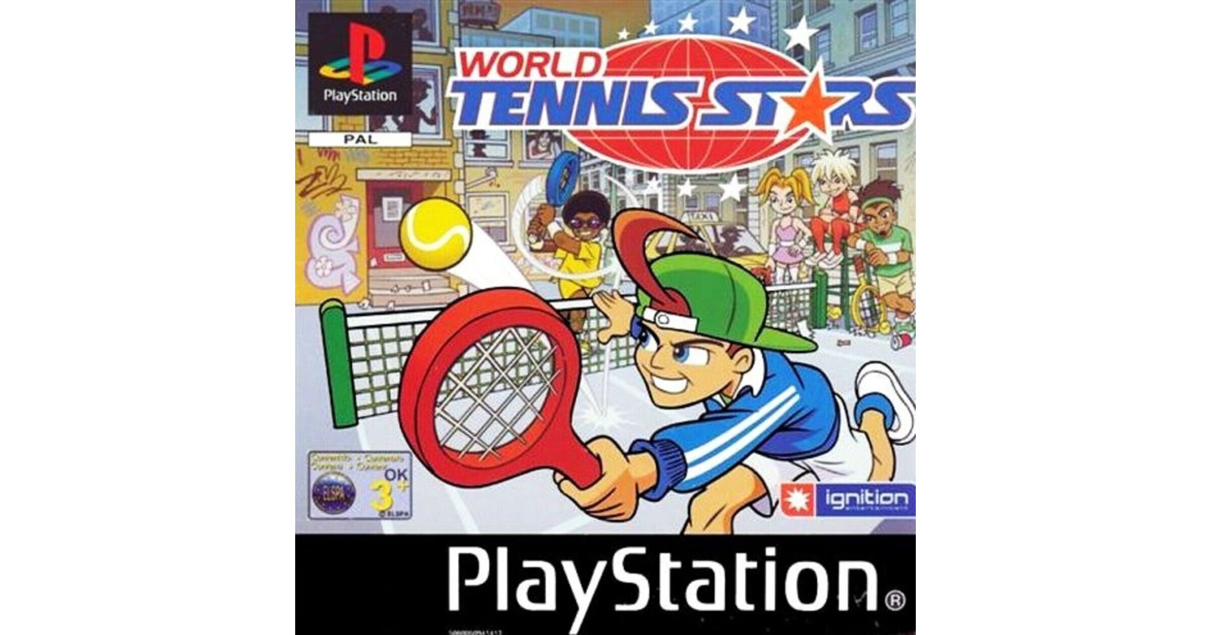 World Tennis Stars (PlayStation 1)