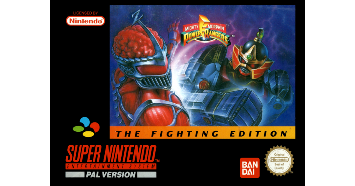 Mighty Morphin Power Rangers: The Fighting Edition (SNES)