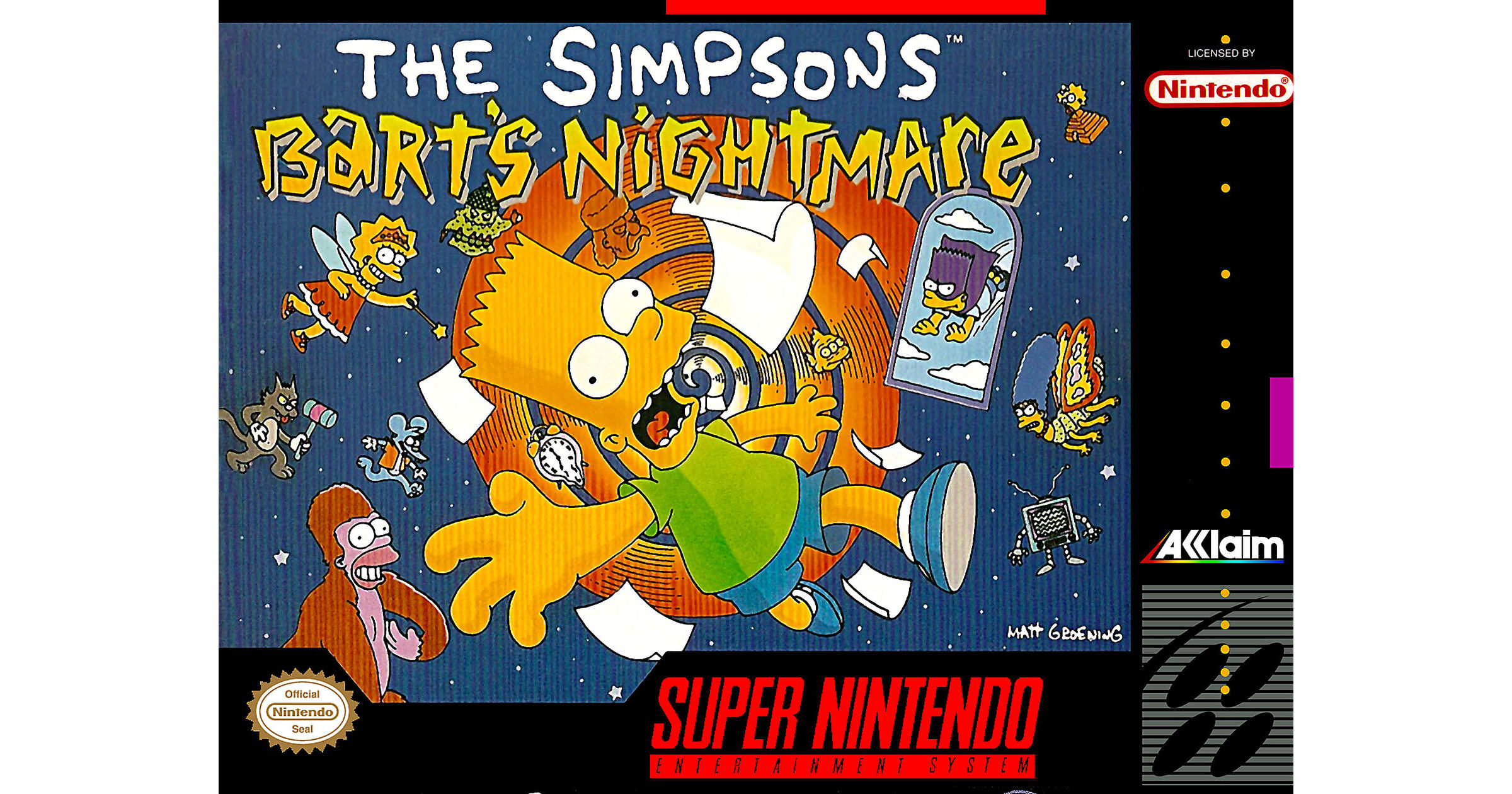 The Simpsons: Bart's Nightmare (SNES)