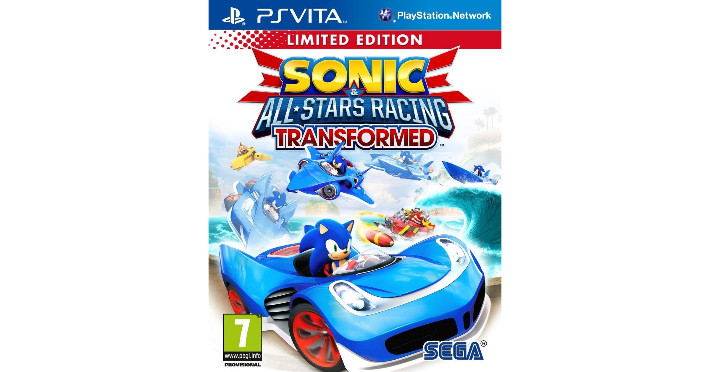 Sonic & All-Stars Racing Transformed (PlayStation Vita)
